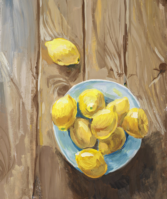 Left Out Lemon | Stretched Canvas – Wall Art Prints